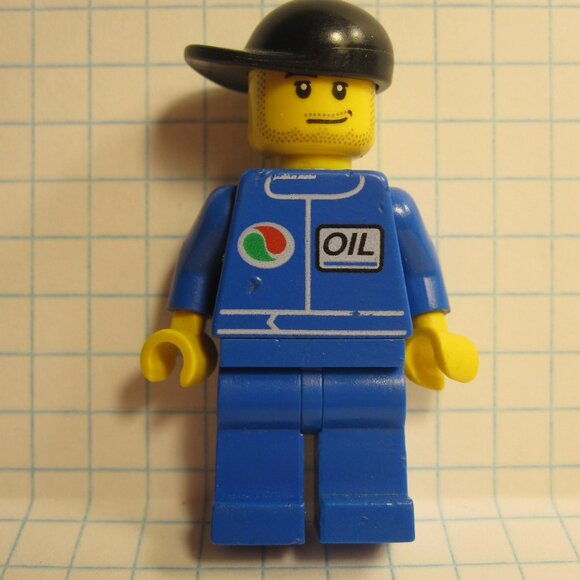 Lego | Toys | Lego Minifigure Oct60 Town City Octan Gas Station Crew W ...